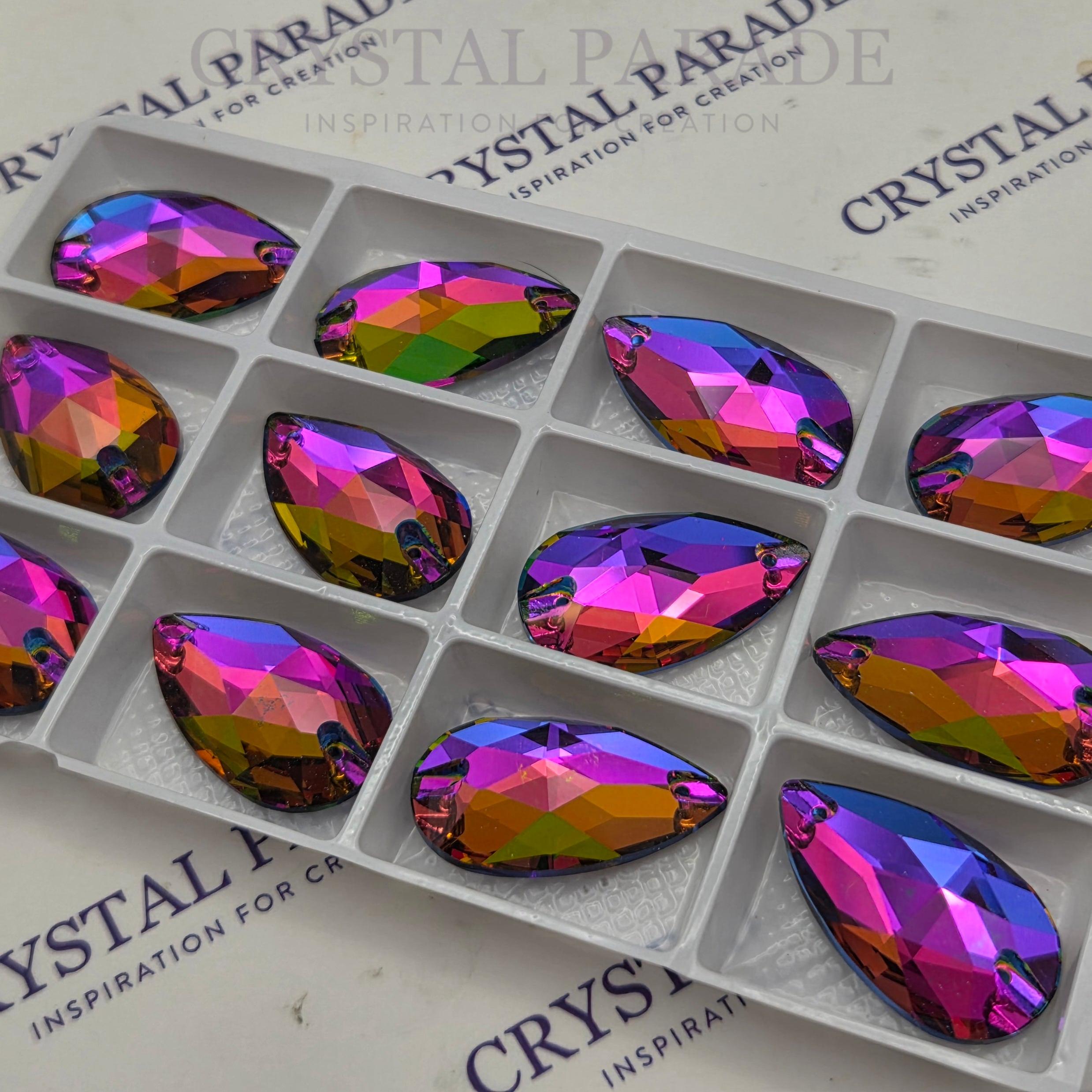 Sparkle with Zodiac Volcano sew on stones!