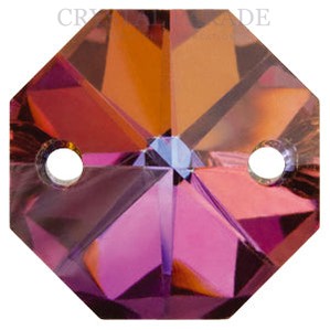 Octagon Chandelier Crystals (Four Holes) - Ideal for chandelier making