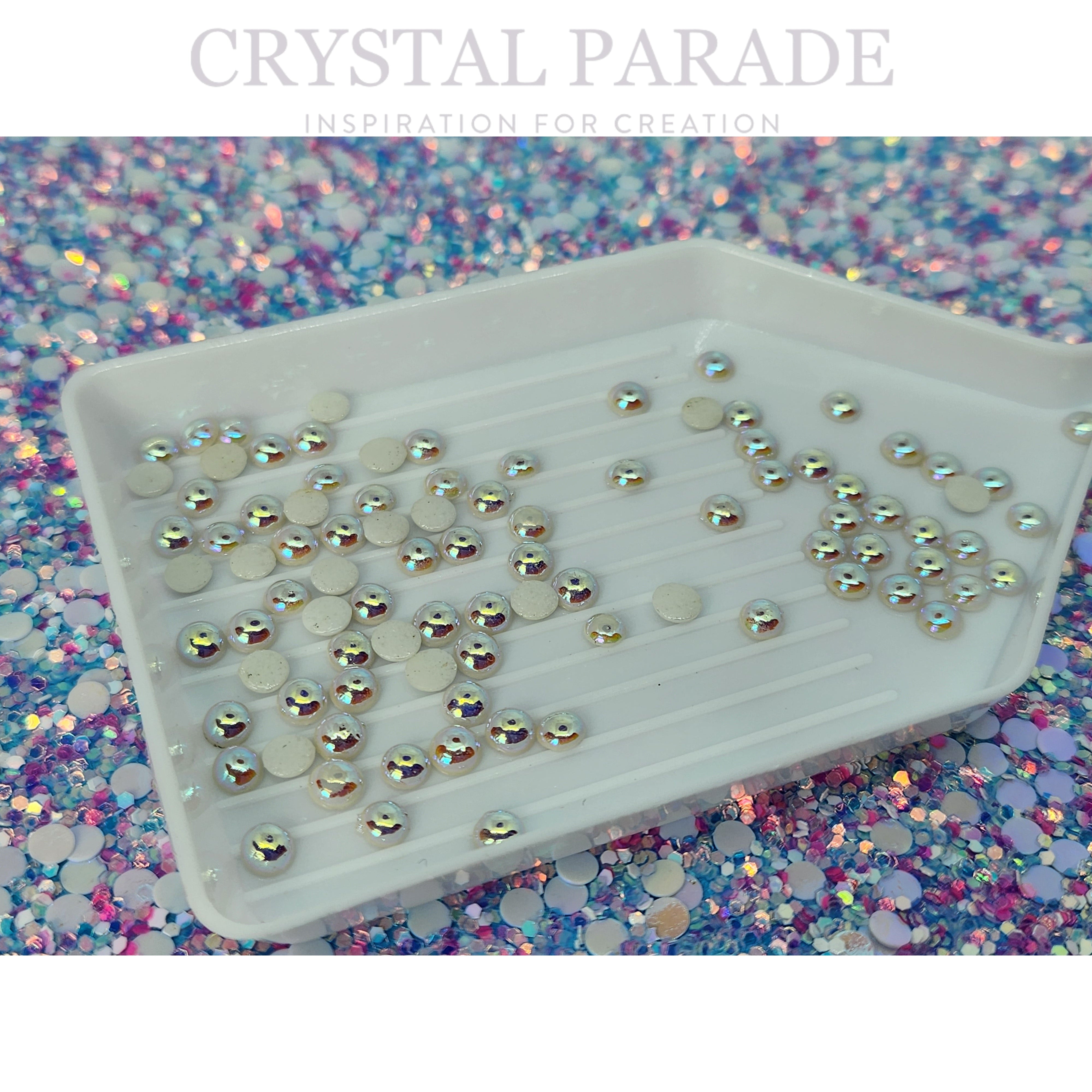 Zodiac Hotfix Pearls - White AB 2X