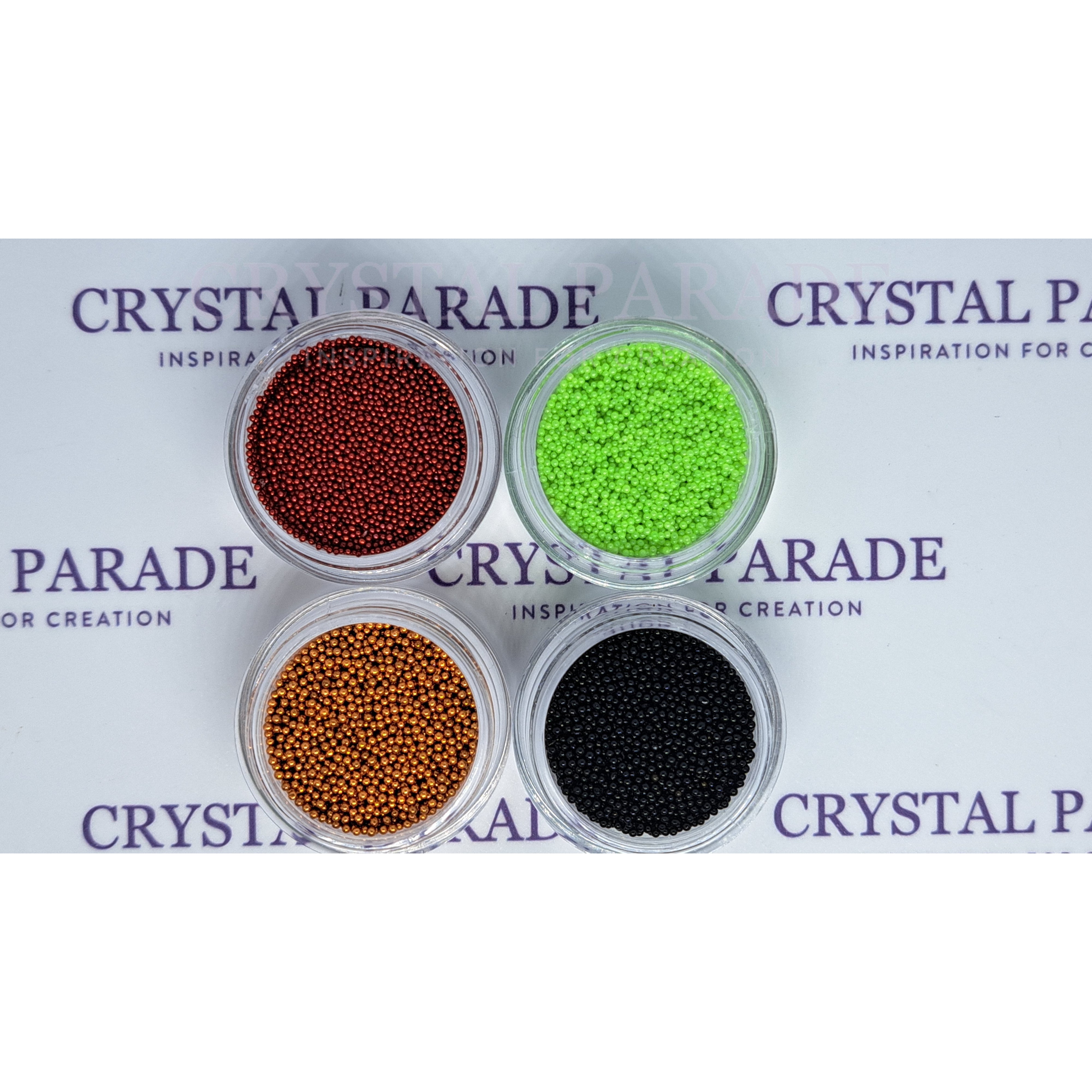 Mini Caviar Beads 5grams in handy storage pot - perfect for nailart