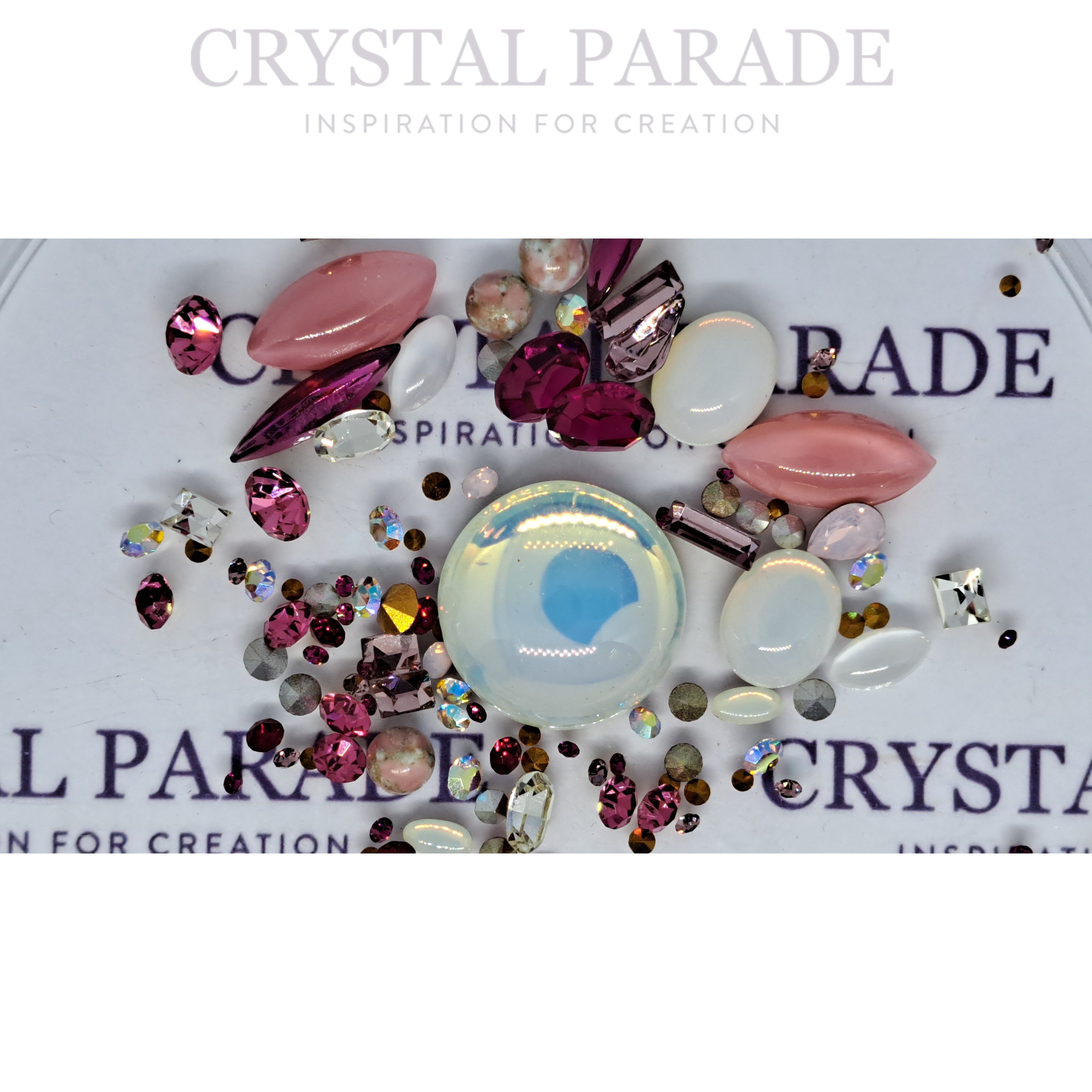Bumper Cute Mood Crystal Mix of Swarovski and Preciosa crystals